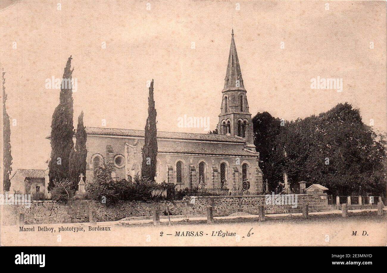 Marsas - église 2 Stock Photo - Alamy