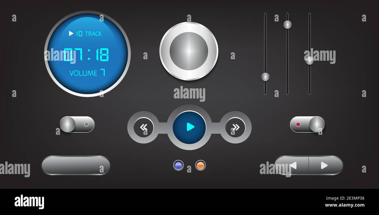 Power buttons vector switches Stock Vector Images - Alamy