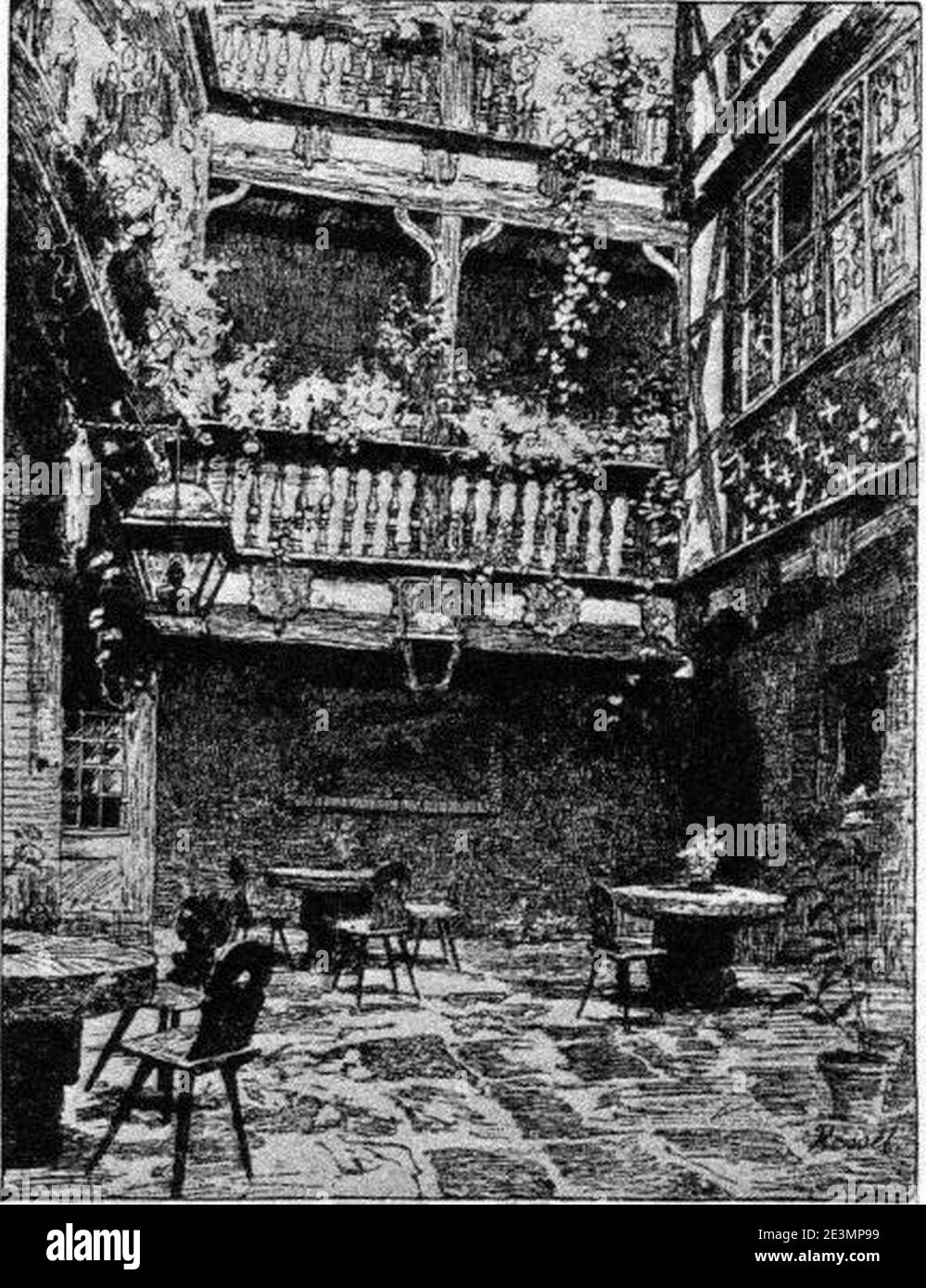 Maria Ressel - Baumeisterhaus Rothenburg o. d. Tauber Stock Photo - Alamy