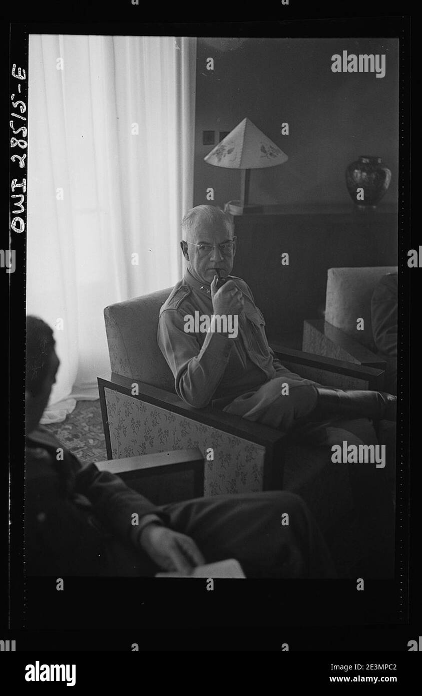 Major General Donald H. Connolly, Commander of the United States Army ...