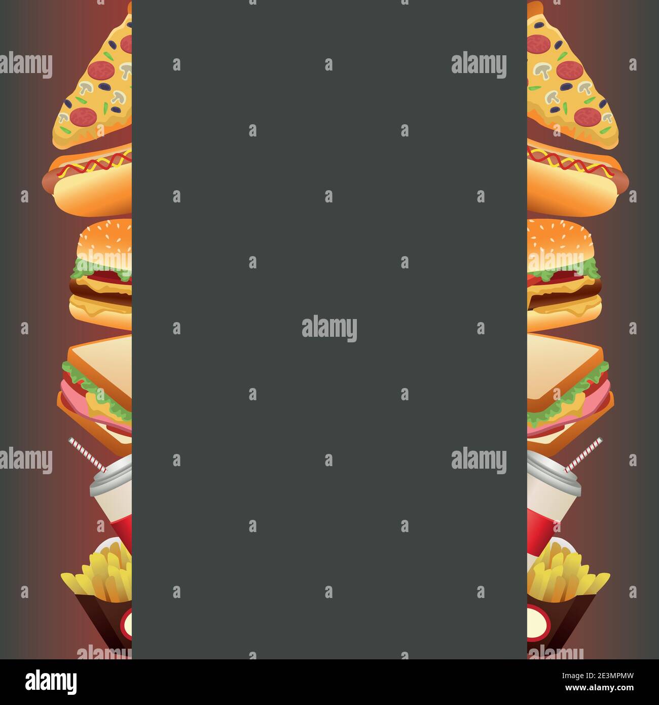 Fast Food Menu Background