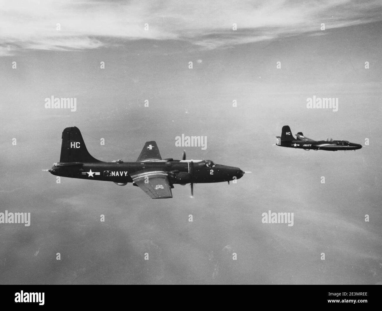Martin P4M-1 Mercators of VP-21 in flight in July 1951 Stock Photo - Alamy