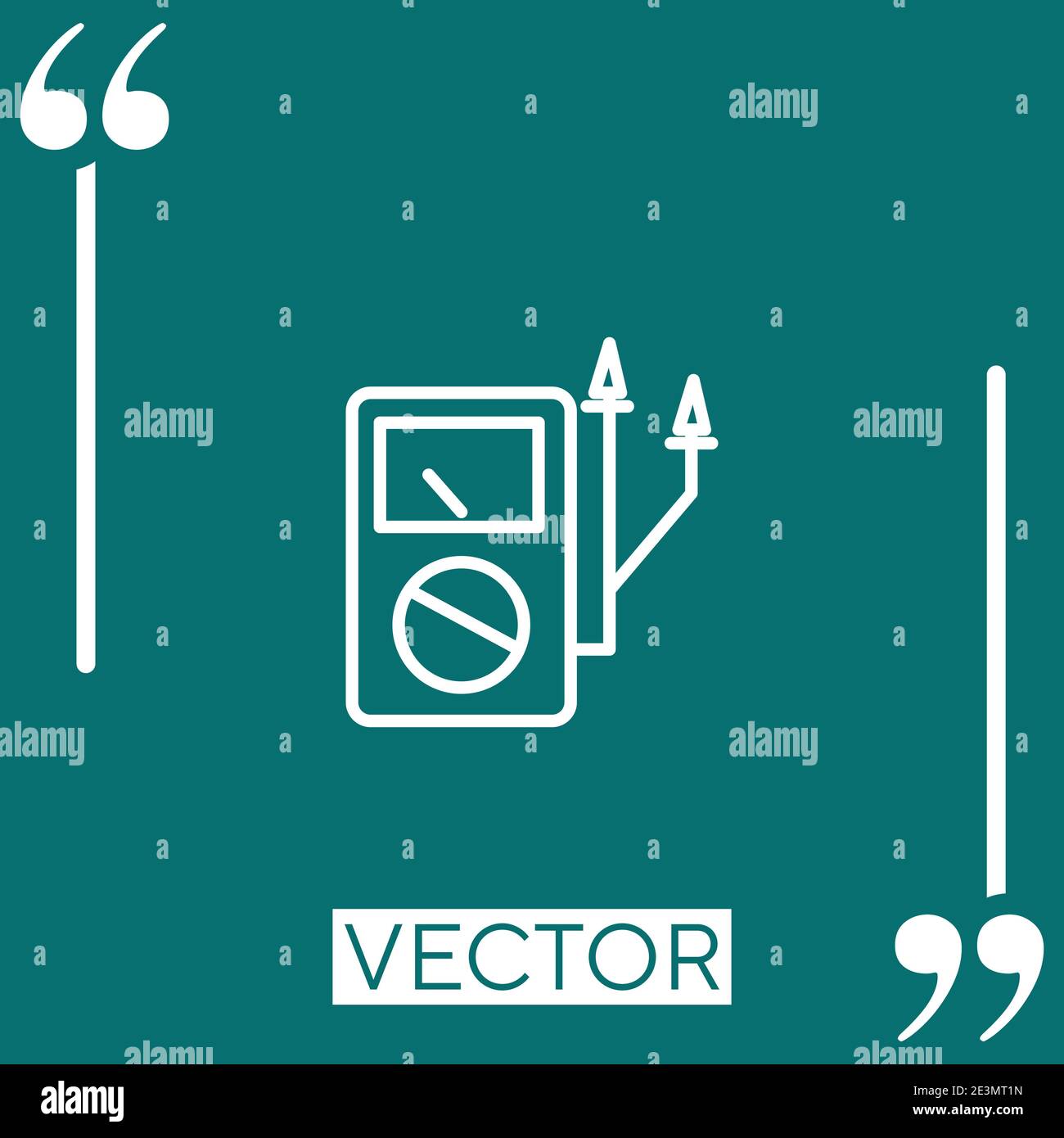 Electric line tester Stock Vector Images - Alamy