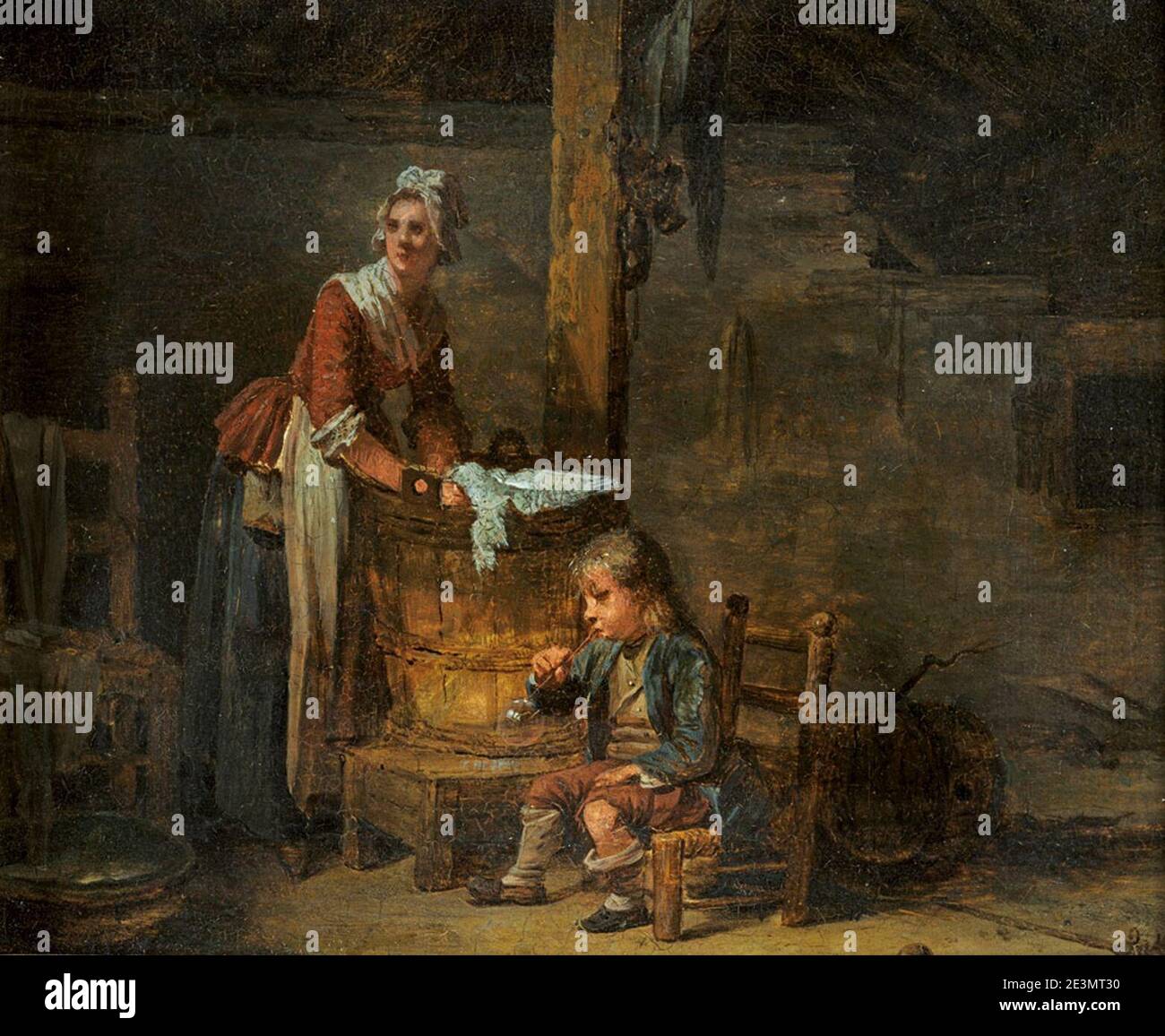 Martin Drolling Laundry Stock Photo - Alamy