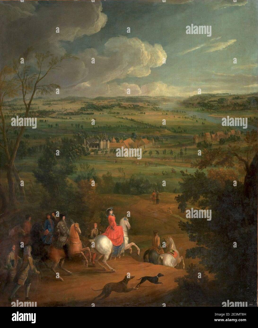 Martin des batailles - Presumed portrait of the Princess of Conti on ...