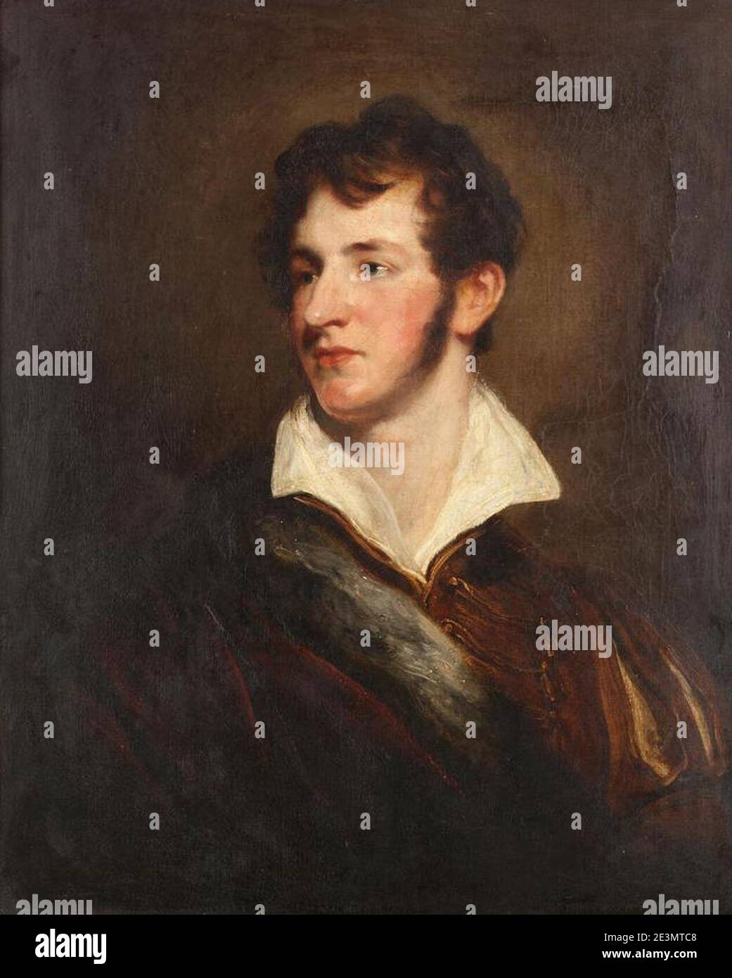 Martin Archer Shee - Portrait of Philip Corbet 1823 Stock Photo - Alamy