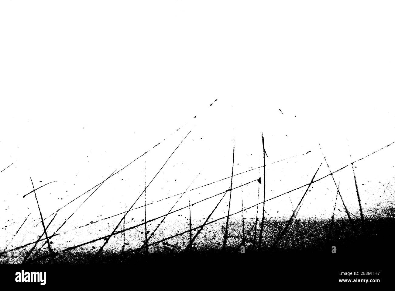 Distressed overlay dust scratches Black and White Stock Photos & Images ...