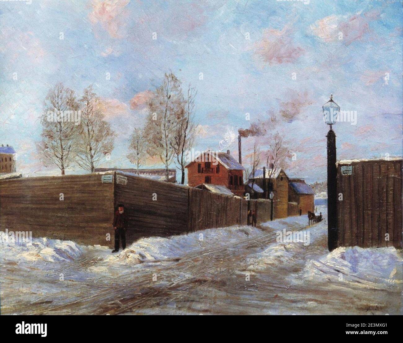 Martinau, Talvikuva Helsingistä Stock Photo - Alamy