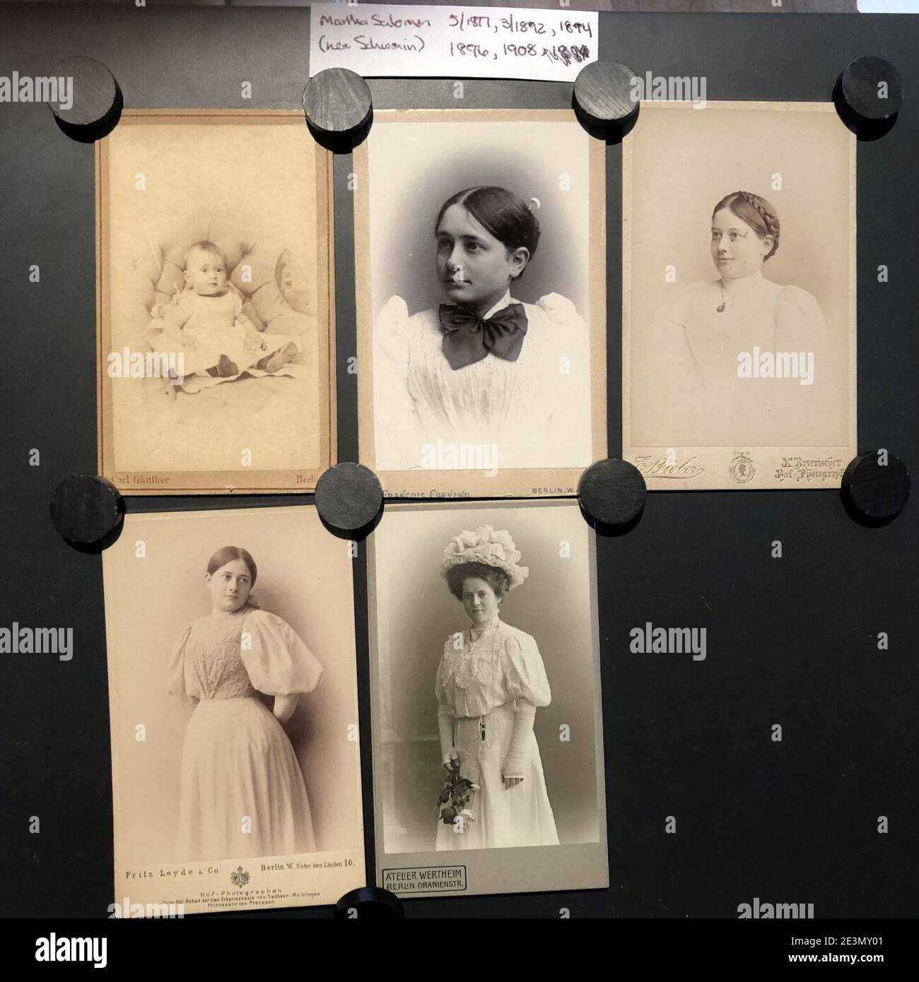 Martha Hulda Schwerin (1876-1945) portraits Stock Photo - Alamy