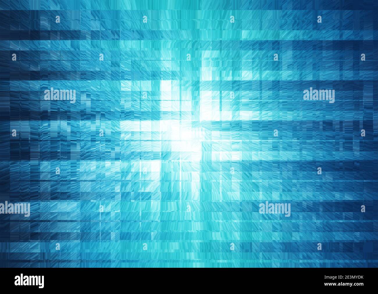 Abstract blue cubes background Stock Photo - Alamy