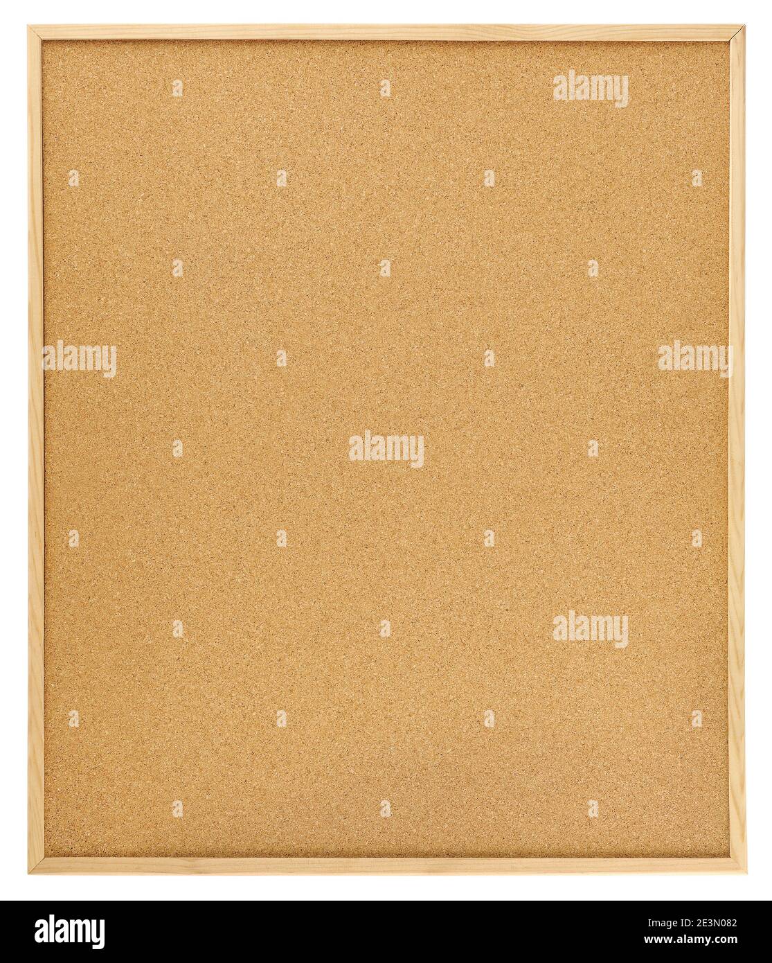 Blank Cork board with wooden frame isolated on white Stock Photo - Alamy