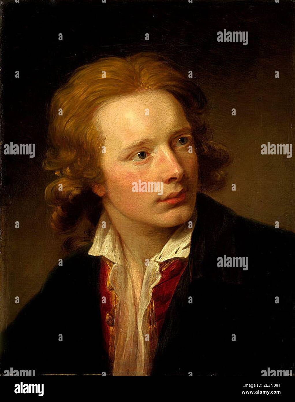David Martin self-portrait c1760 Stock Photo - Alamy