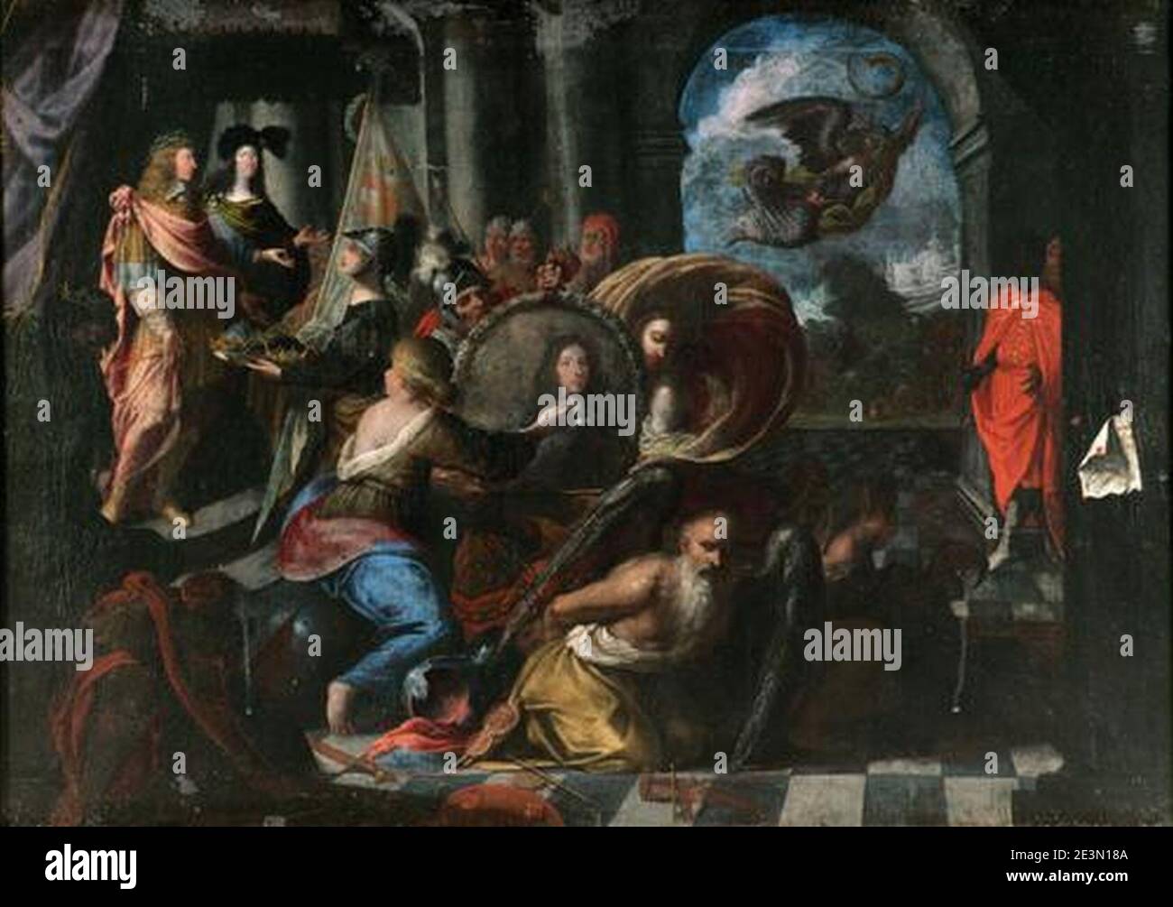 Marriage of Ferdinand Karl and Anna Stock Photo - Alamy