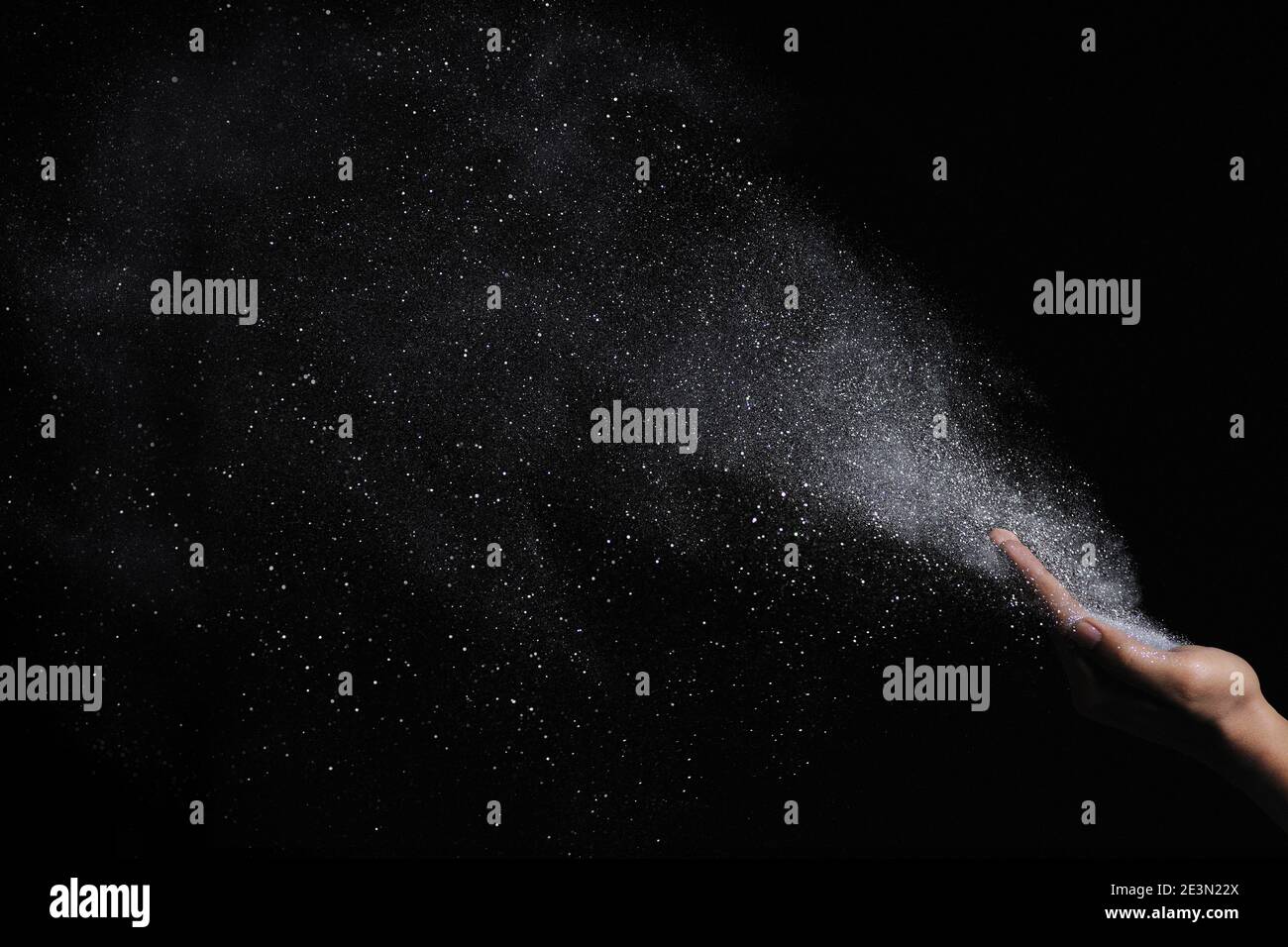 Glittering star dust trail hi-res stock photography and images - Alamy