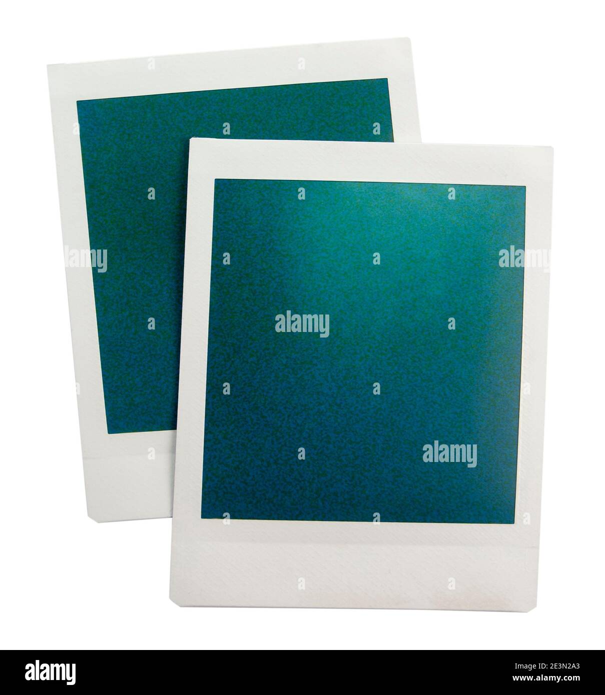 Instant photo frame isolated on white background Stock Photo - Alamy