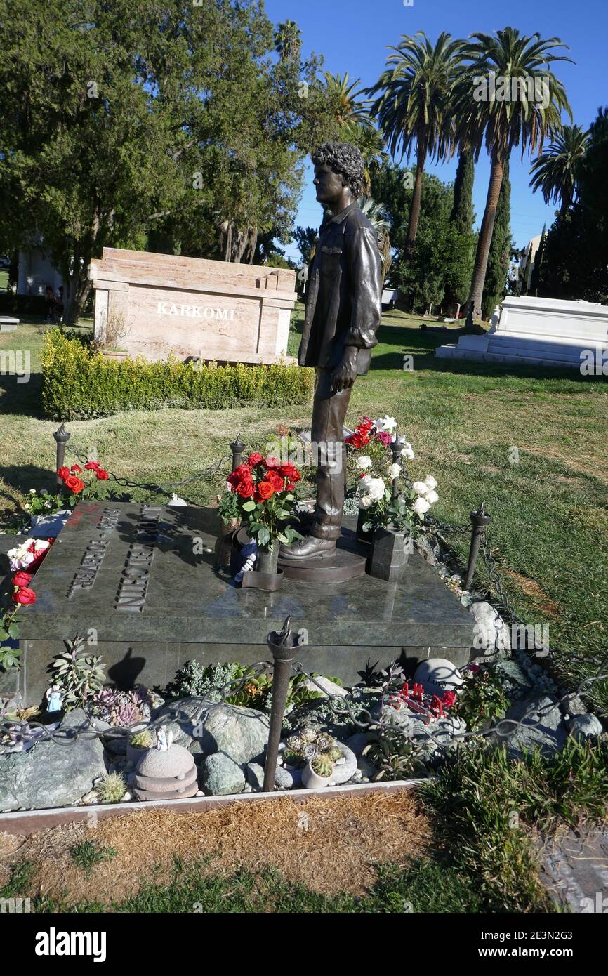 Los Angeles, California, USA 17th January 2021 A general view of atmosphere of rocks at actor ...