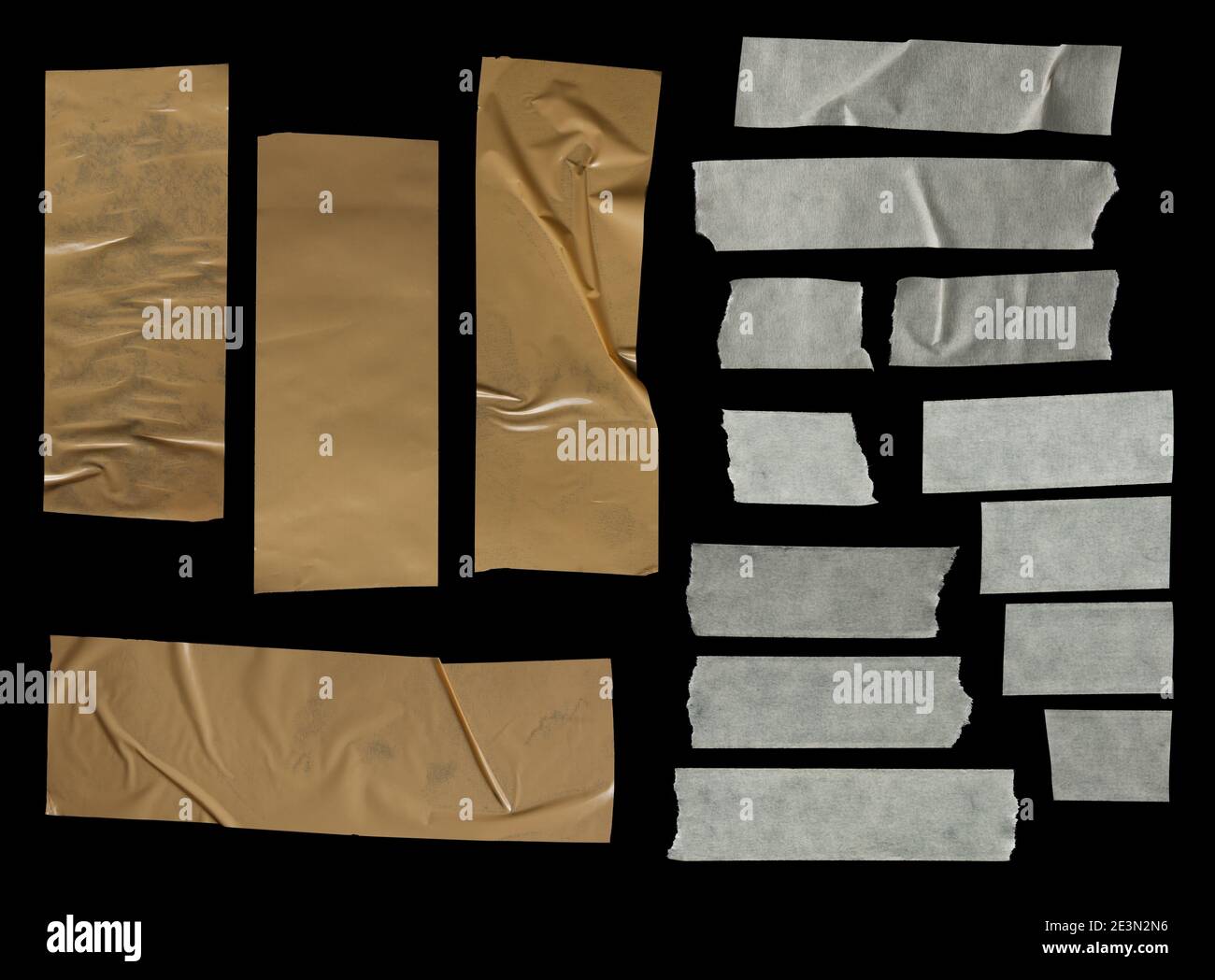 Tape pieces hi-res stock photography and images - Alamy