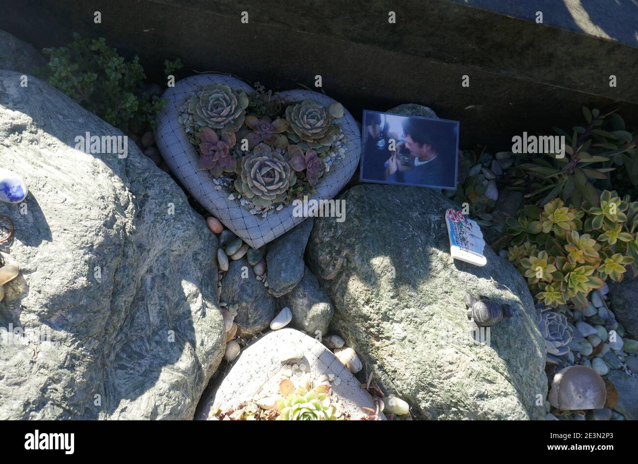 Los Angeles, California, USA 17th January 2021 A general view of atmosphere of rocks at actor ...