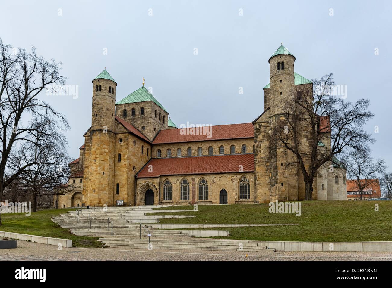 St. Michaelis church is one of historical buildings in Hildesheim ...