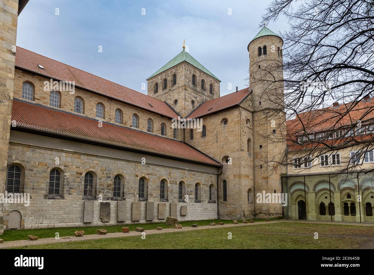 St. Michaelis church is one of historical buildings in Hildesheim ...