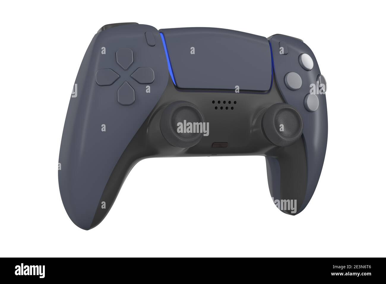 Realistic video game controller isolated on white with clipping path ...