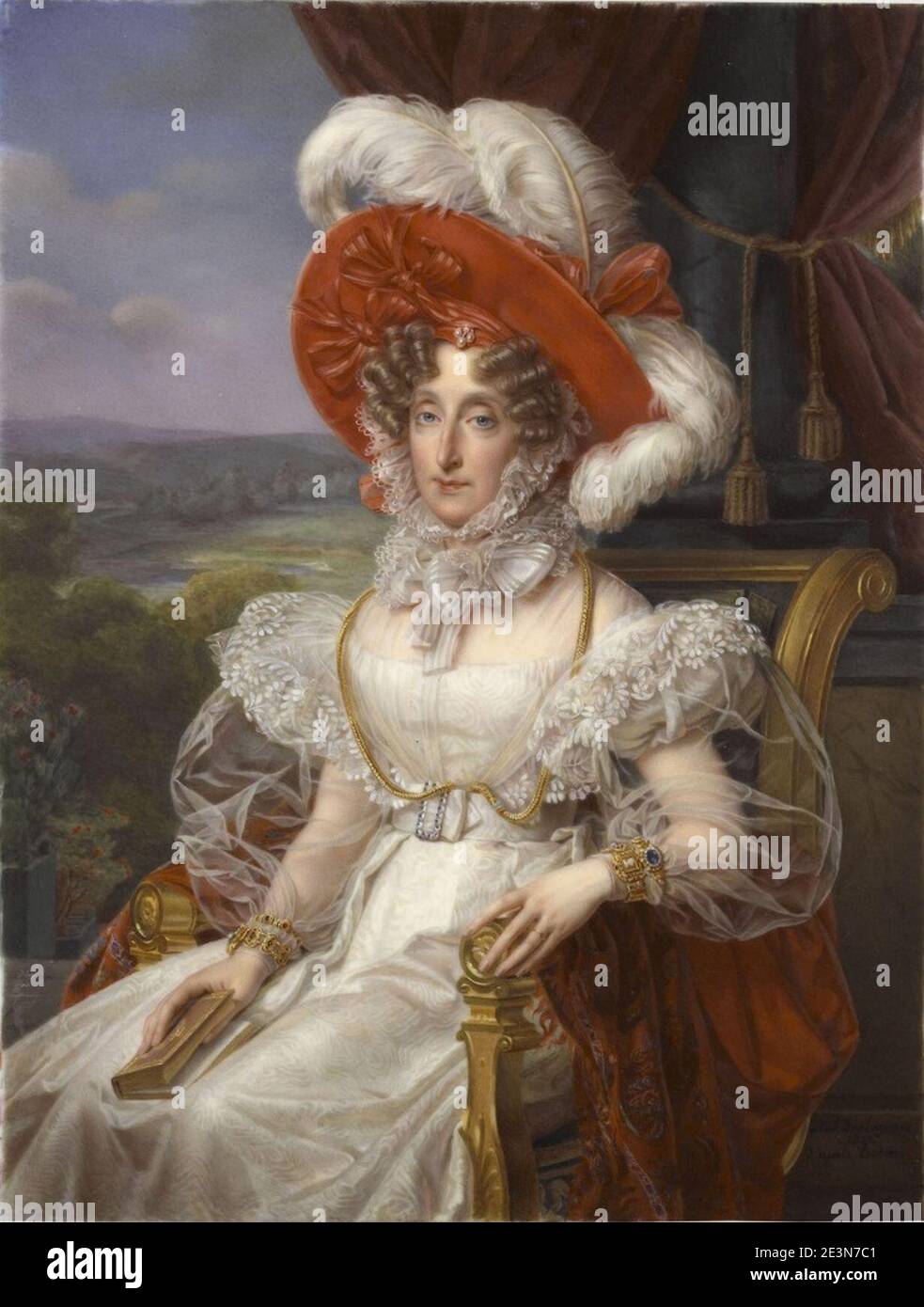 Maria amalia of the two hi-res stock photography and images - Alamy