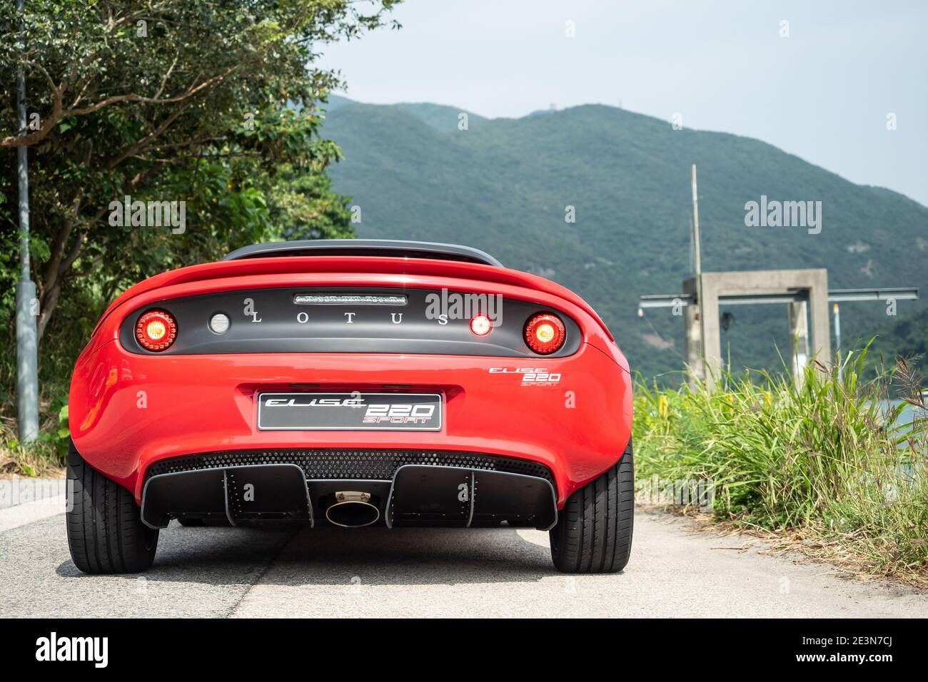 Hong Kong, China Nov 3, 2020 : Lotus Elise Sport 220 2020 Test Drive ...