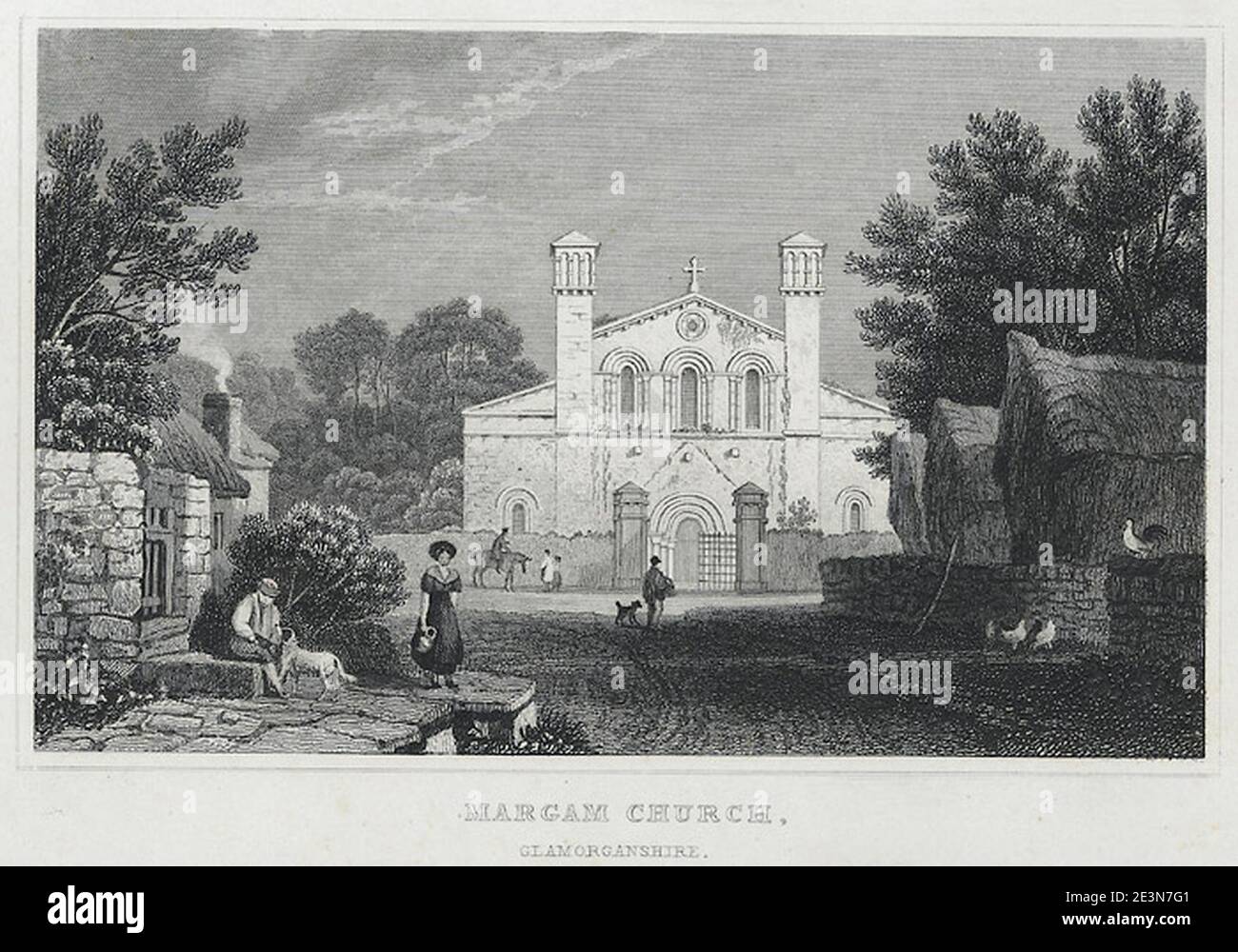 Margam church hi-res stock photography and images - Alamy
