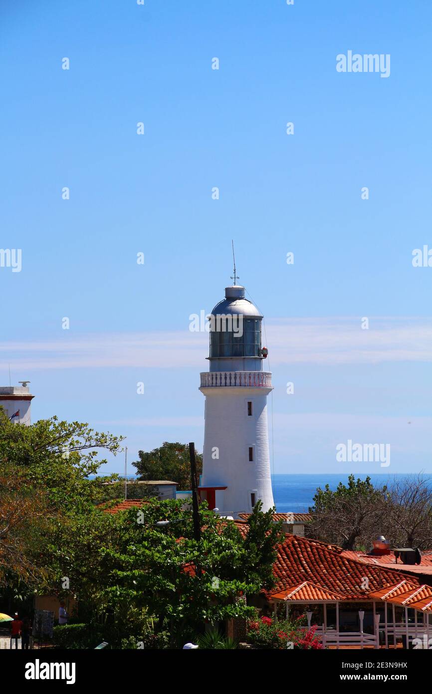 Lighthouse in Santiago de Cuba, Cuba Stock Photo - Alamy