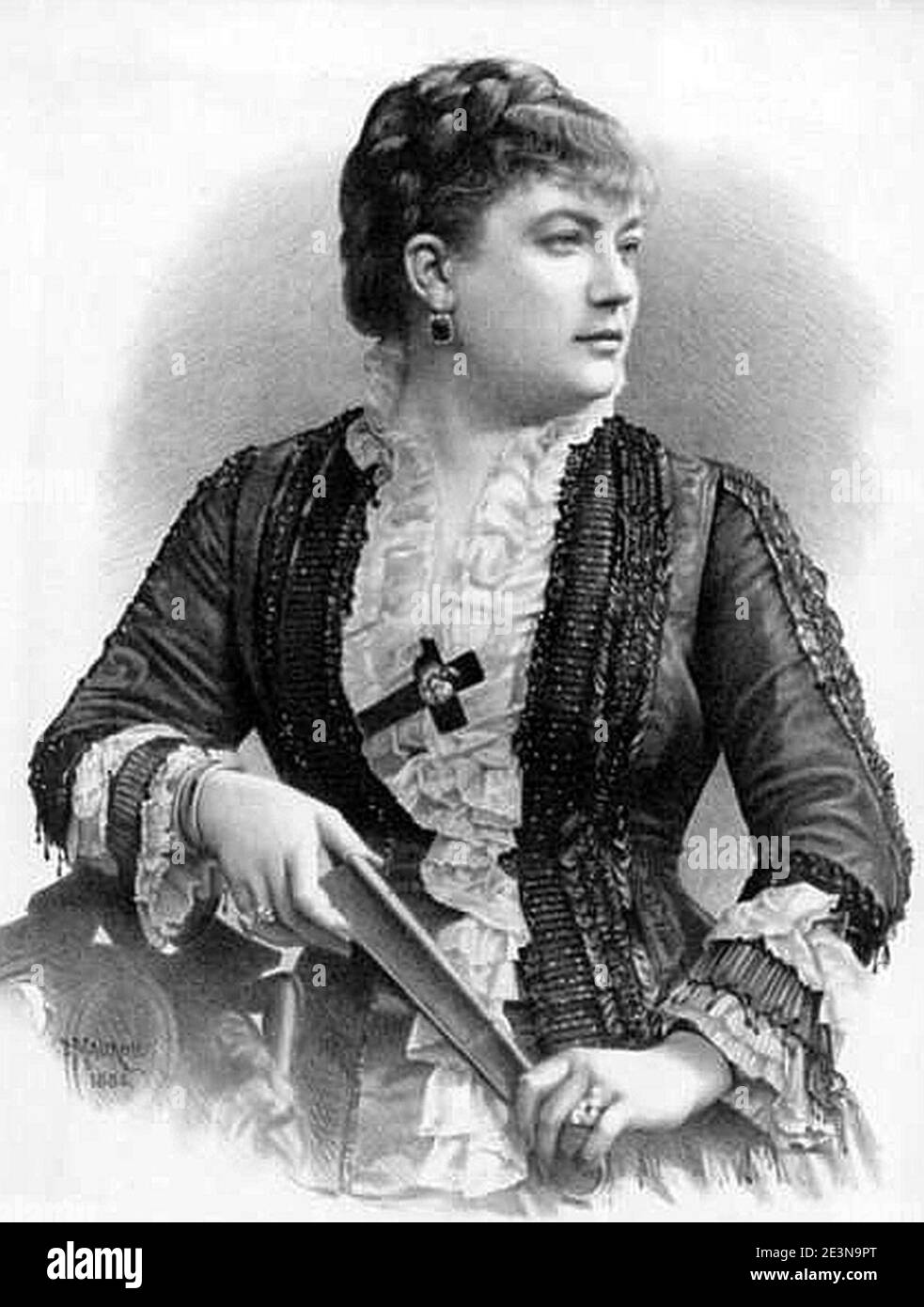 Marie Sasse 1881 Stock Photo - Alamy