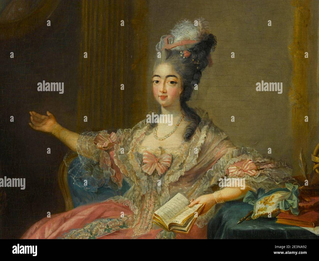 Marie Joséphine of Savoy - Countess of Provence Stock Photo - Alamy