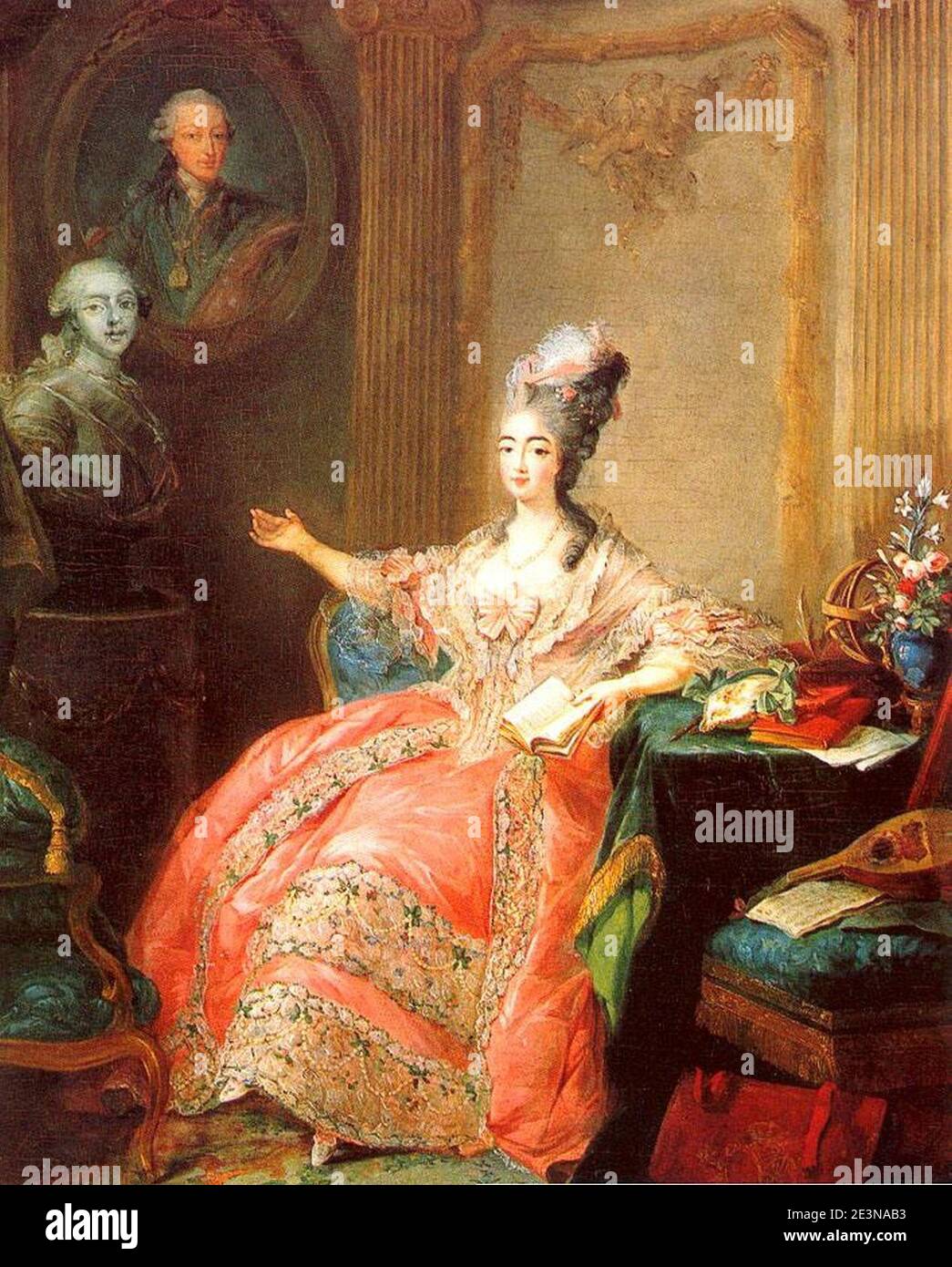 Marie Joséphine of Savoy, Countess of Provence Stock Photo - Alamy