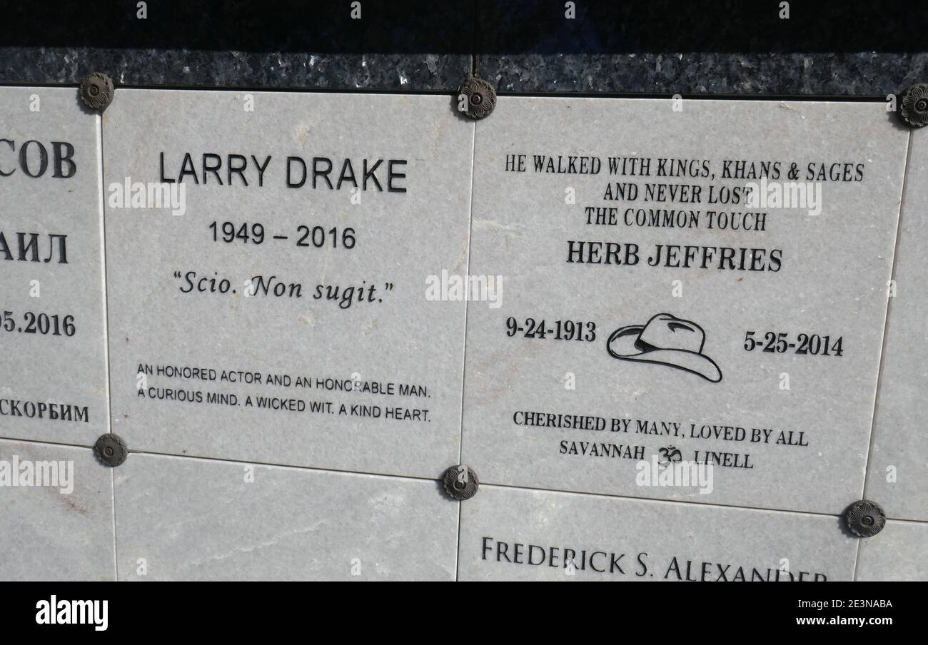 Hollywood, California, USA 5th January 2021 A general view of ...