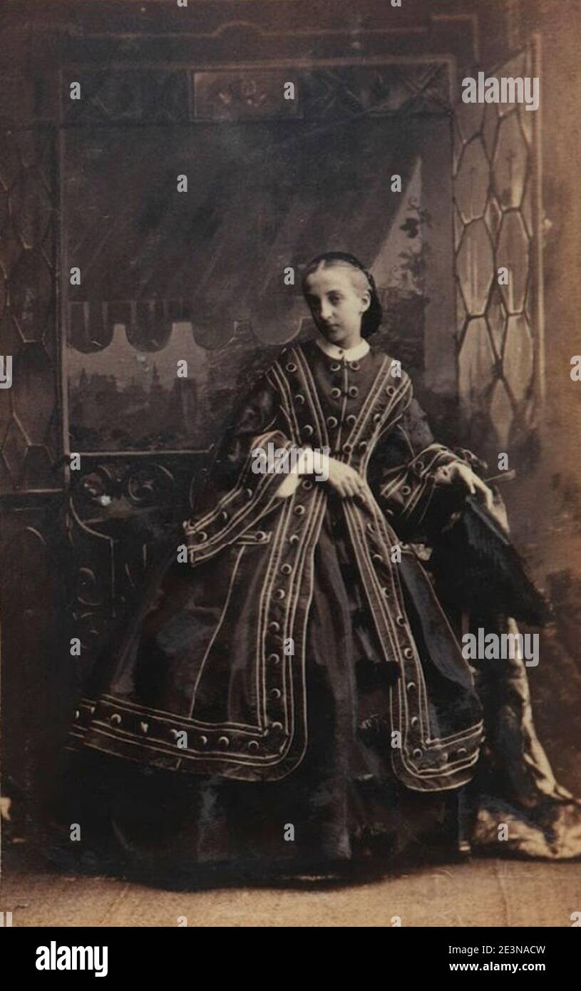 Marie Isabelle of Orléans - Countess of Paris Stock Photo - Alamy