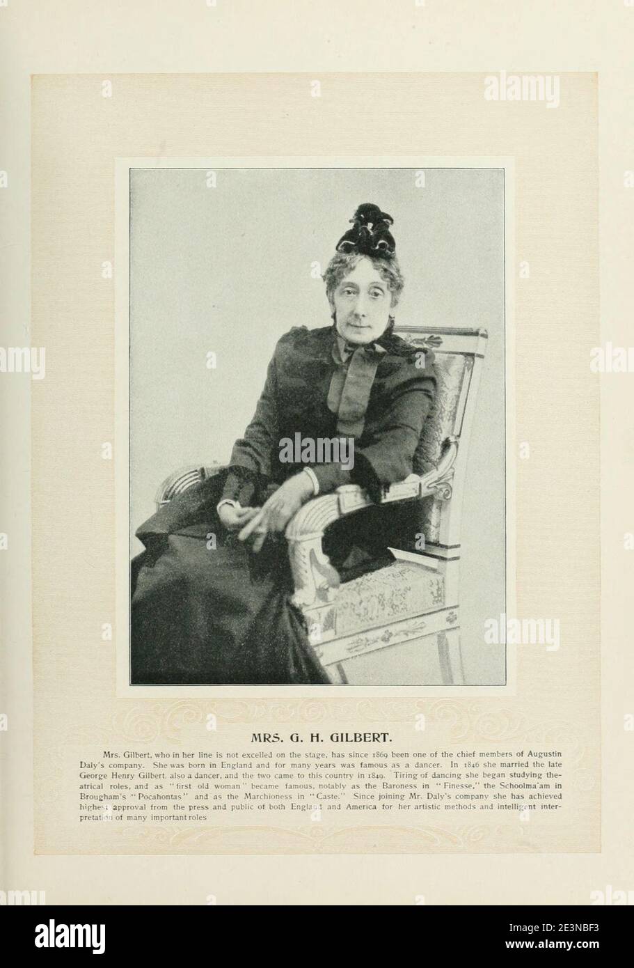 Mrs g h gilbert hi-res stock photography and images - Alamy