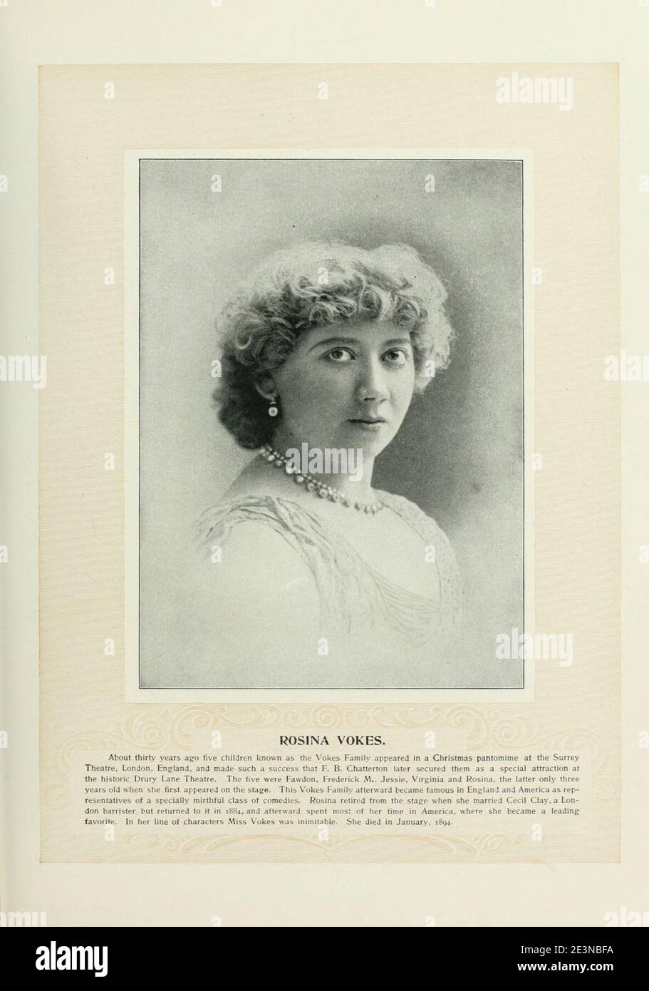 Vokes rosina hi-res stock photography and images - Alamy