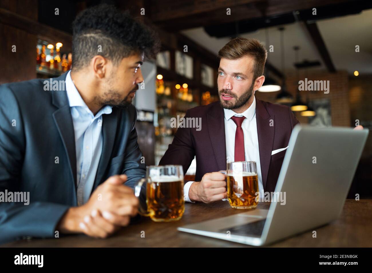 Black men talking hi-res stock photography and images - Alamy