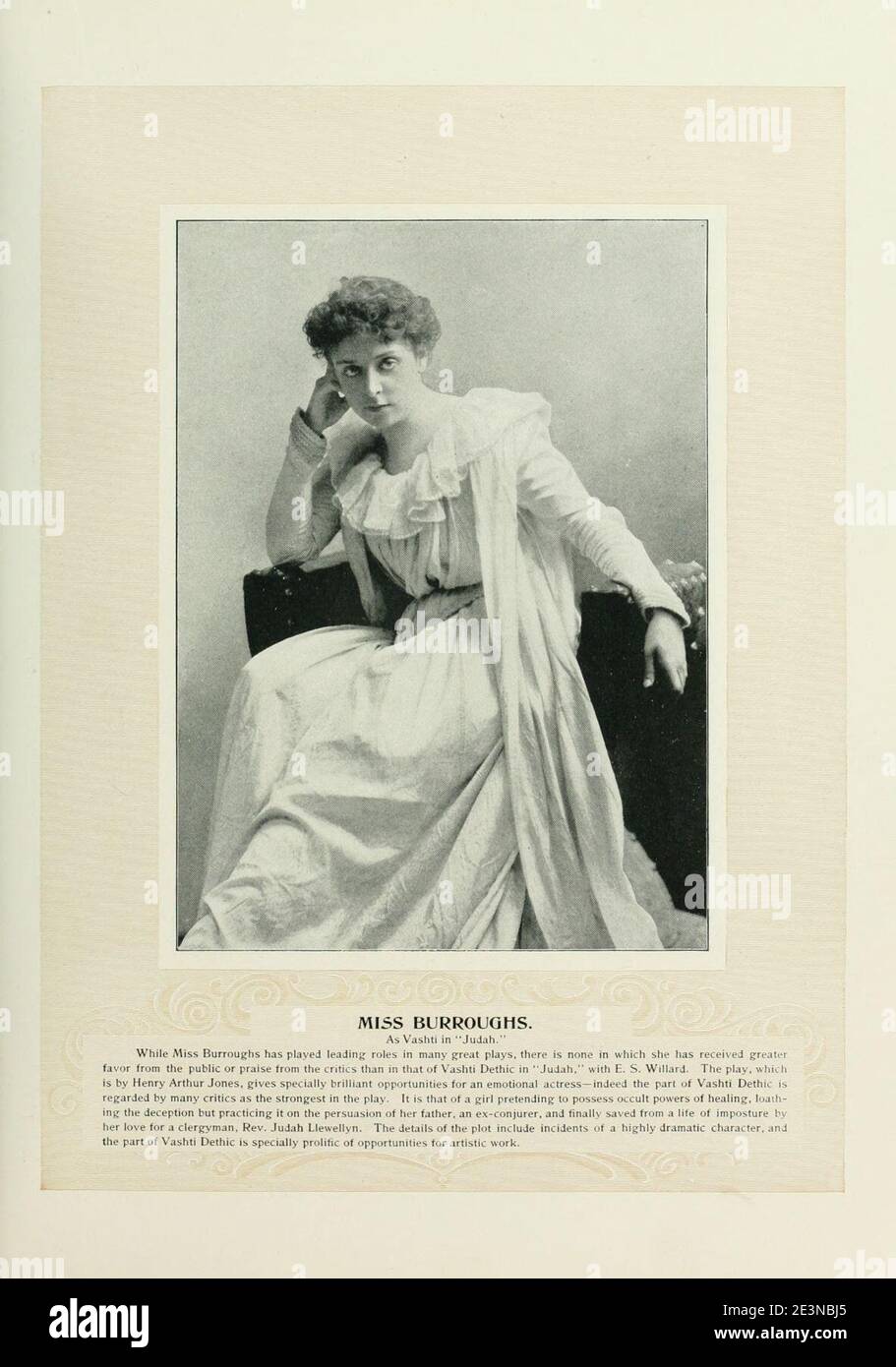 Marie Burroughs Art Portfolio 132 - Marie Burroughs as Vashti in ...