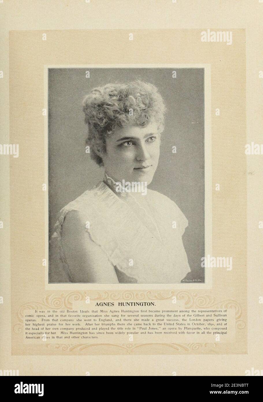 Agnes huntington hi-res stock photography and images - Alamy