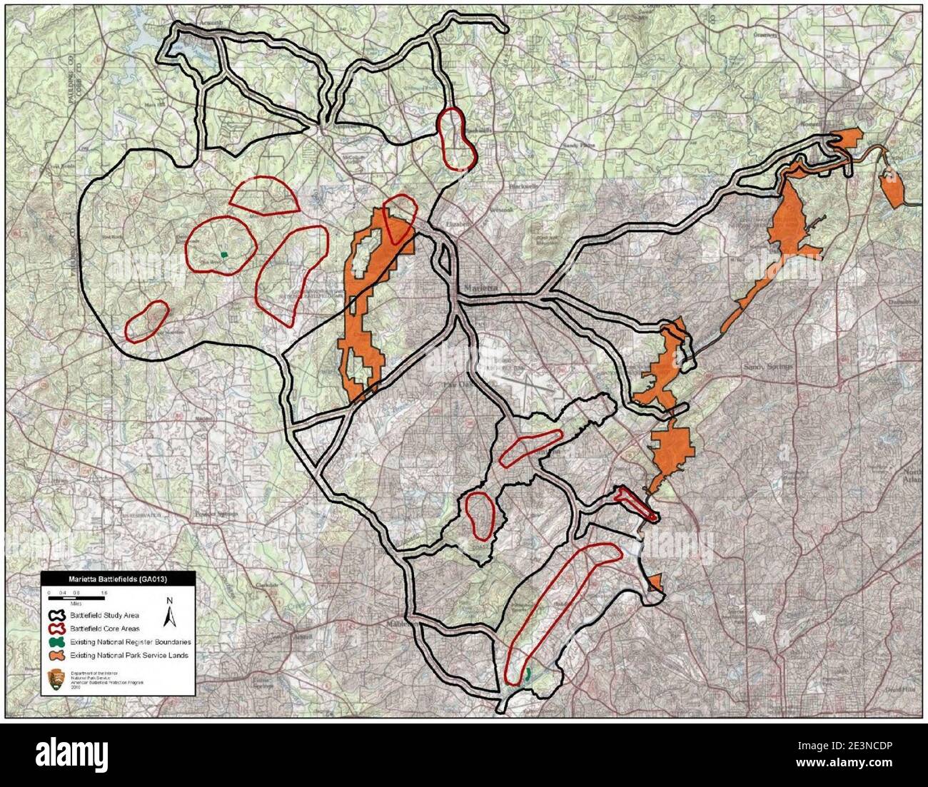 Georgia battlefields hi-res stock photography and images - Alamy