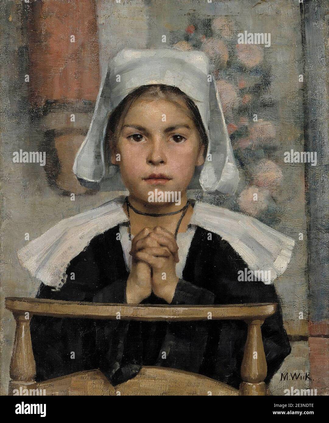 Maria Wiik - In the Church Stock Photo - Alamy