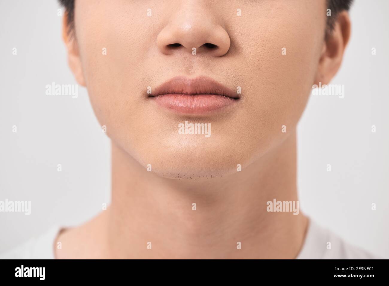 Smooth lips hi-res stock photography and images - Alamy