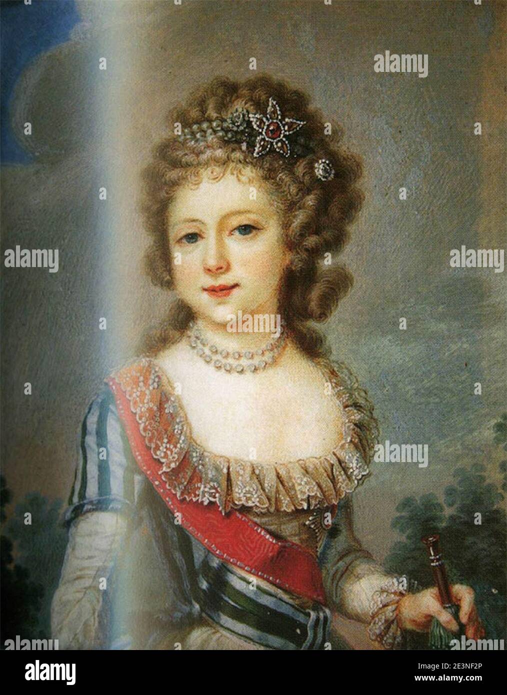 Maria Pavlovna by Zharkov Stock Photo - Alamy