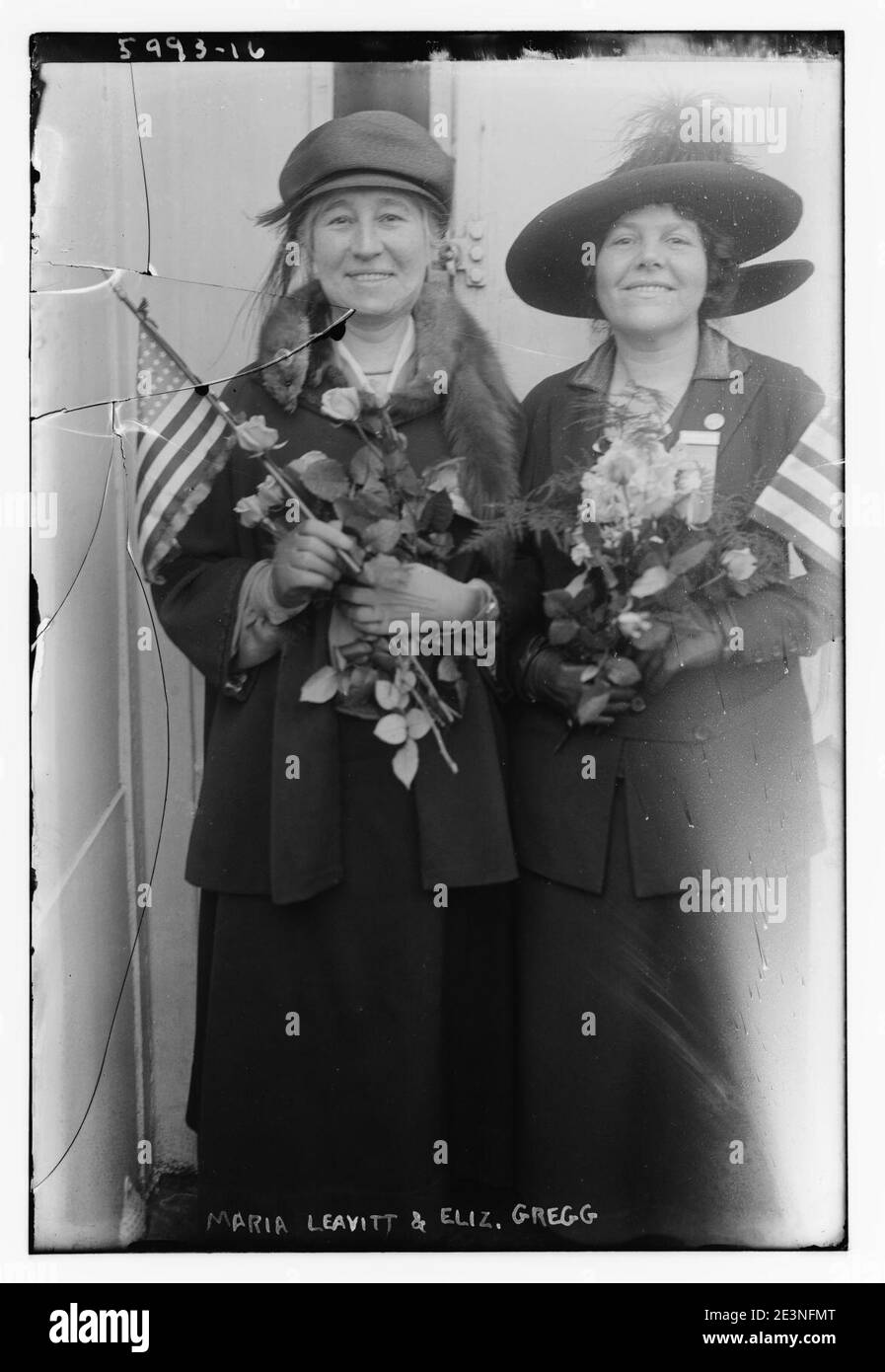 Maria Leavitt and Eliz. Gregg Stock Photo - Alamy