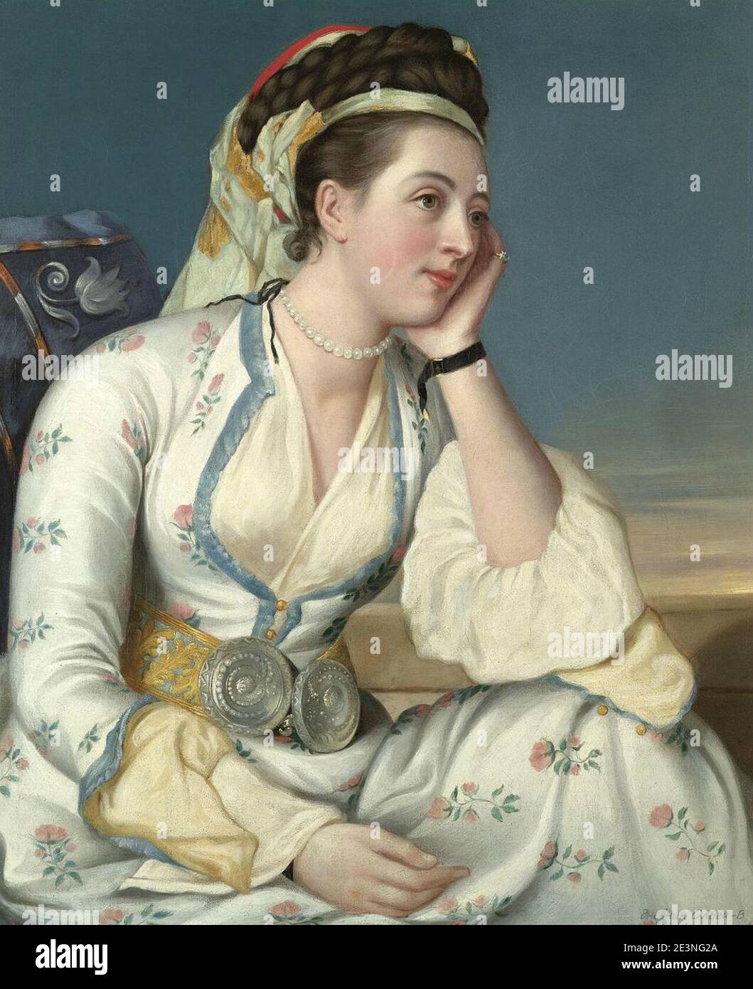 Maria Gunning (later Countess of Coventry), after Jean-Étienne Liotard ...