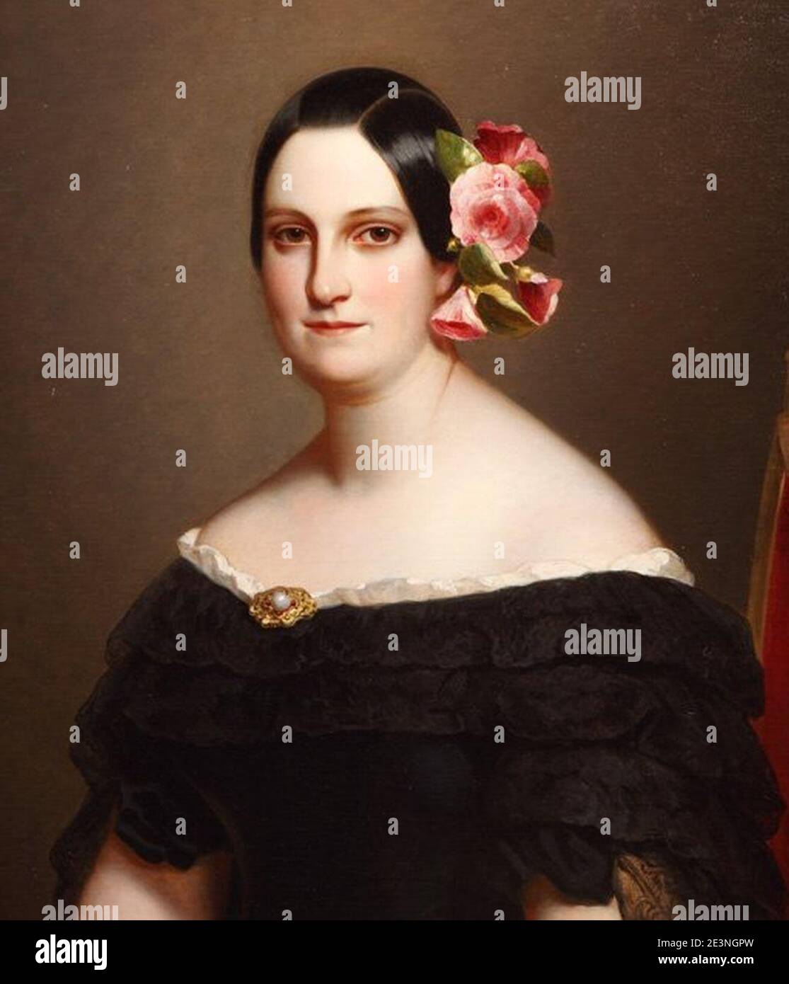 Maria Christina of the Two Sicilies, Queen and Regent of Spain Stock ...