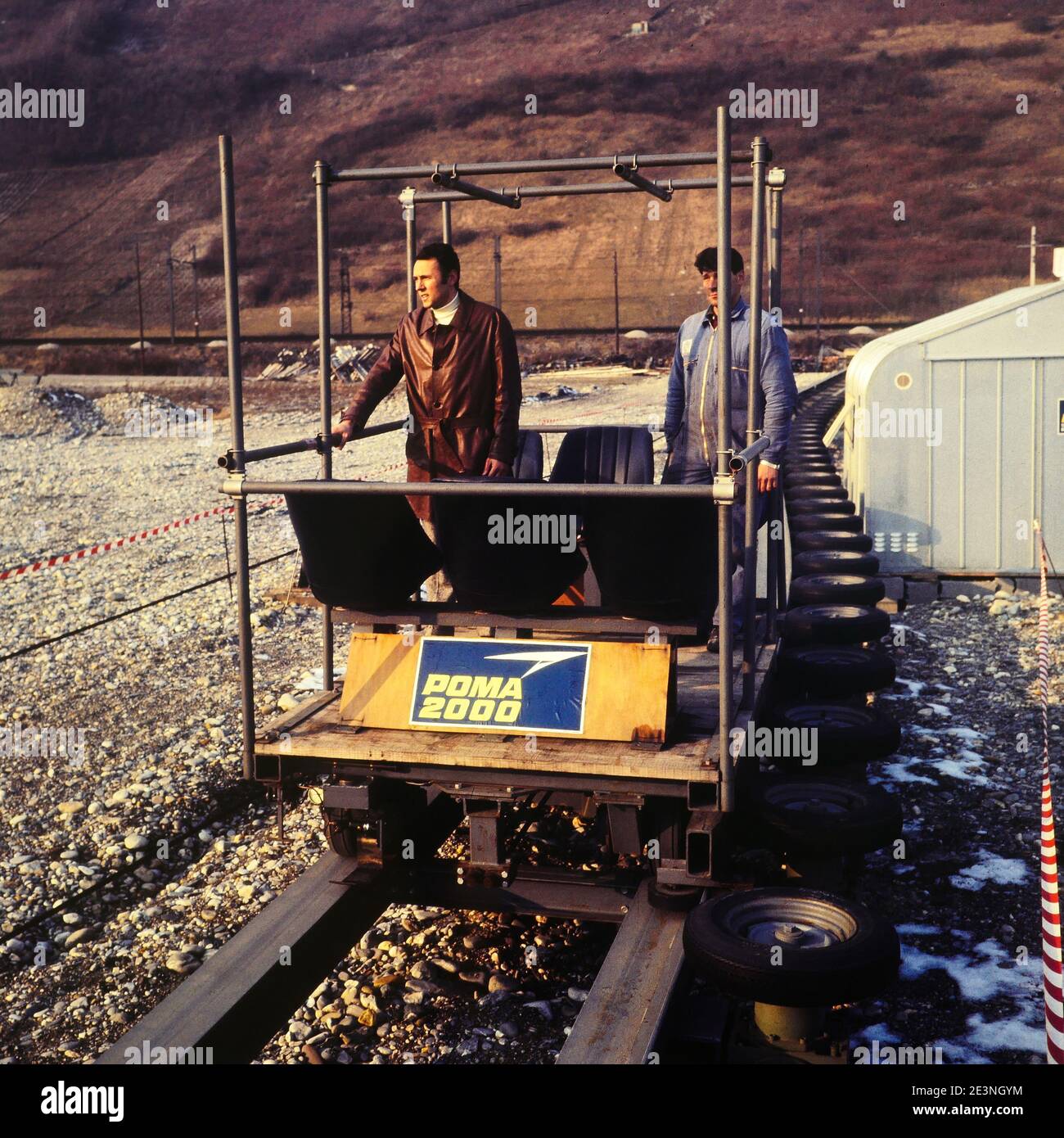 Presentation of Poma 2000, France Stock Photo - Alamy