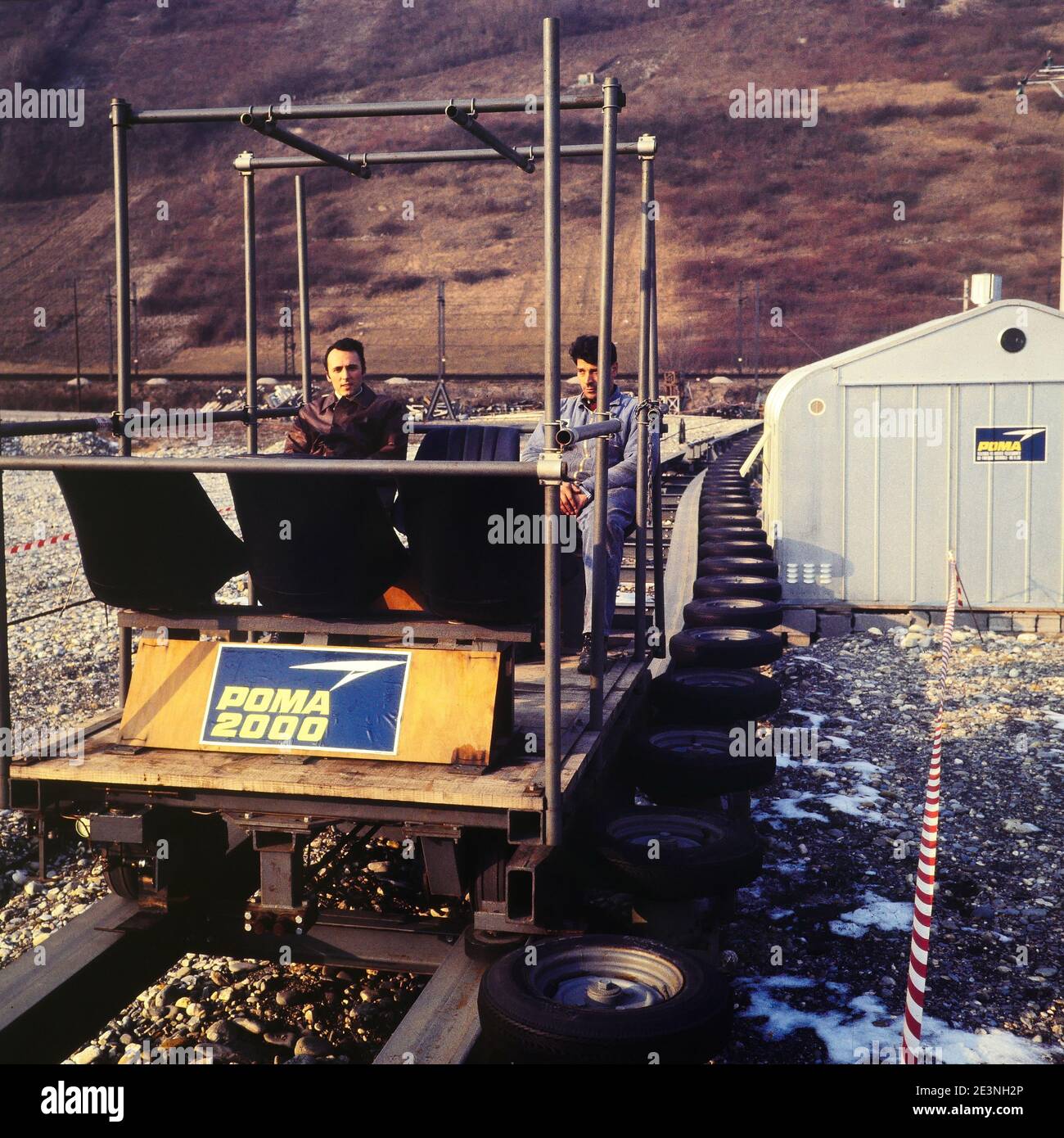 Presentation of Poma 2000, France Stock Photo - Alamy