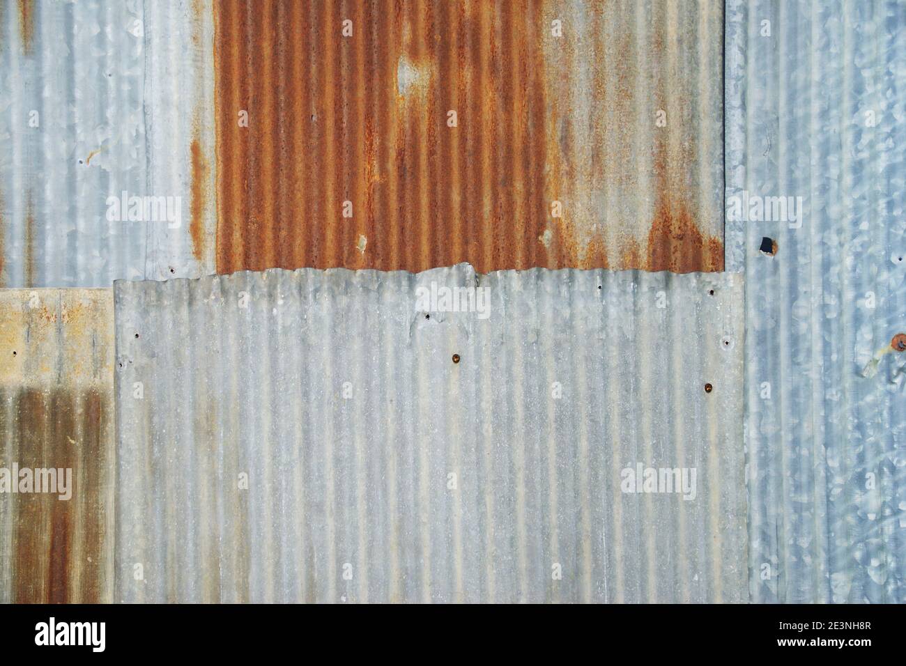 Rusty Corrugated Iron Sheet Texture Background Stock Photo - Alamy