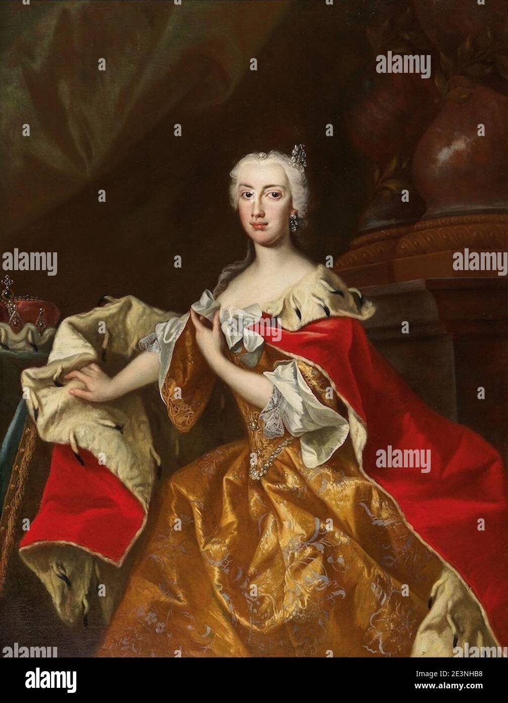 Maria Anna of Austria Piaristenkeller Wien Stock Photo - Alamy